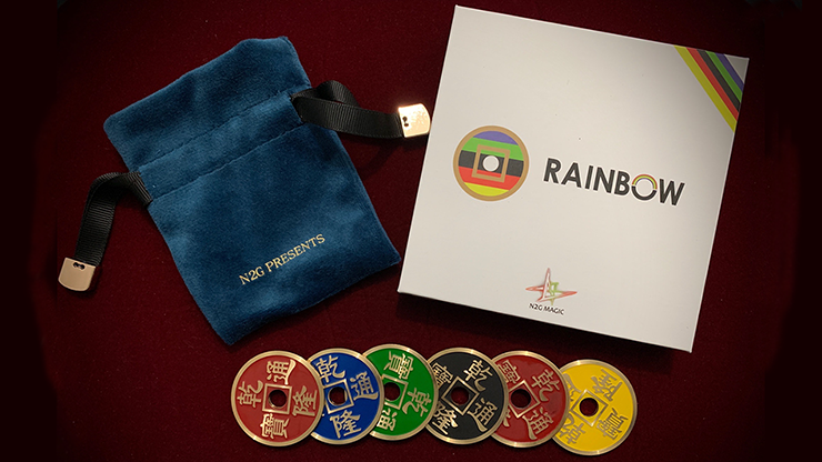 Rainbow Coins by N2G 2 Size – ApproachChina Magic