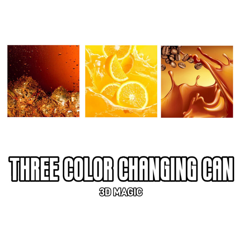 Three Color Changing Can – ApproachChina Magic